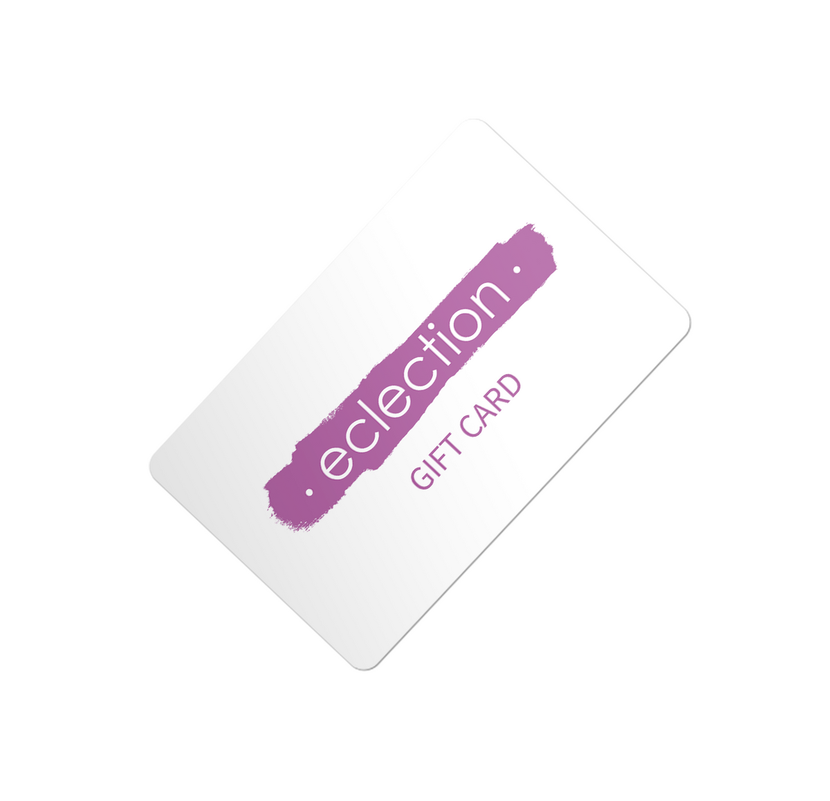 Eclection On-line Gift Card – Eclection Ottawa Online